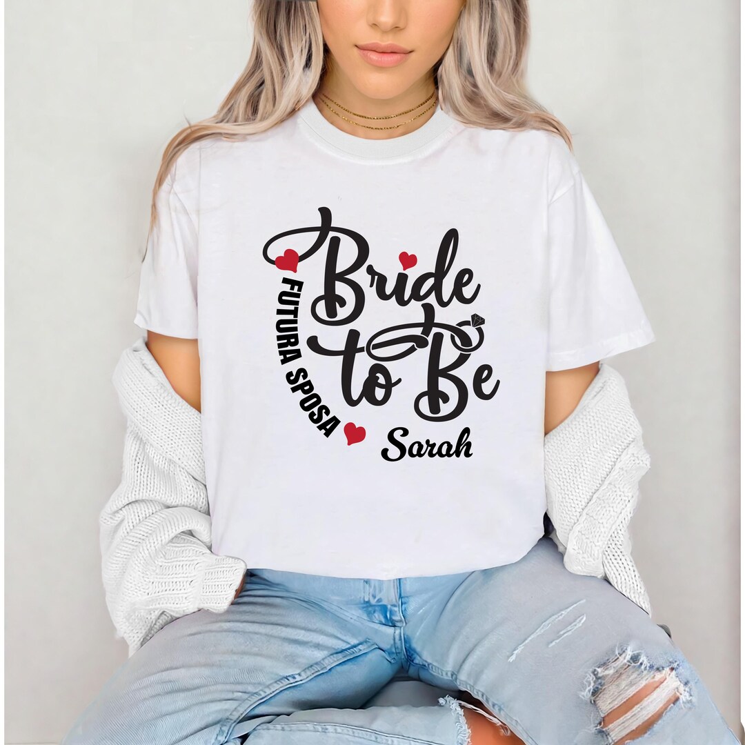 Bride to Be T-shirt, Wedding Party Shirt, Engagement Gift, Bride Tribe ...