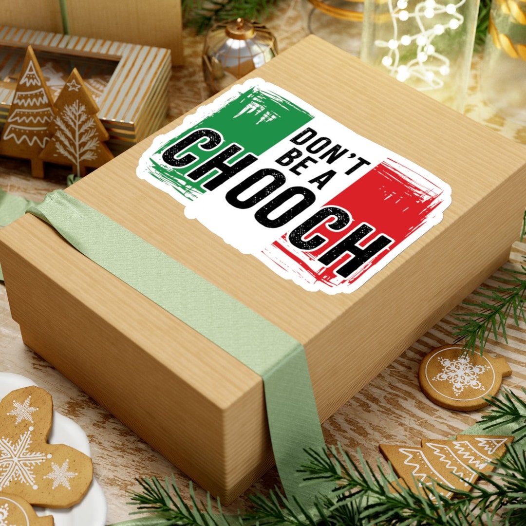 Italian Sticker, Italian Flag, Chooch Sticker, Italian Saying Sticker ...