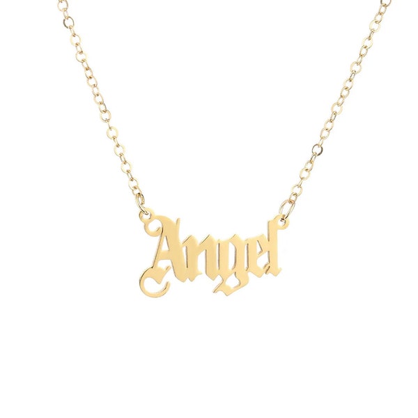 Angel Necklace - Etsy