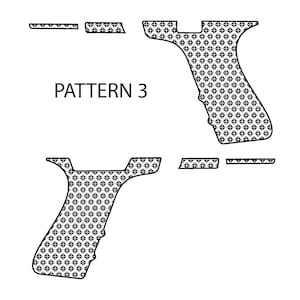 Laser Engraving Stippling Template for Glock 19 Frame Pattern - Etsy