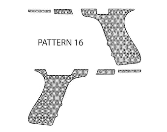 Laser Engraving Stippling Template for Glock 19 Frame Pattern - Etsy