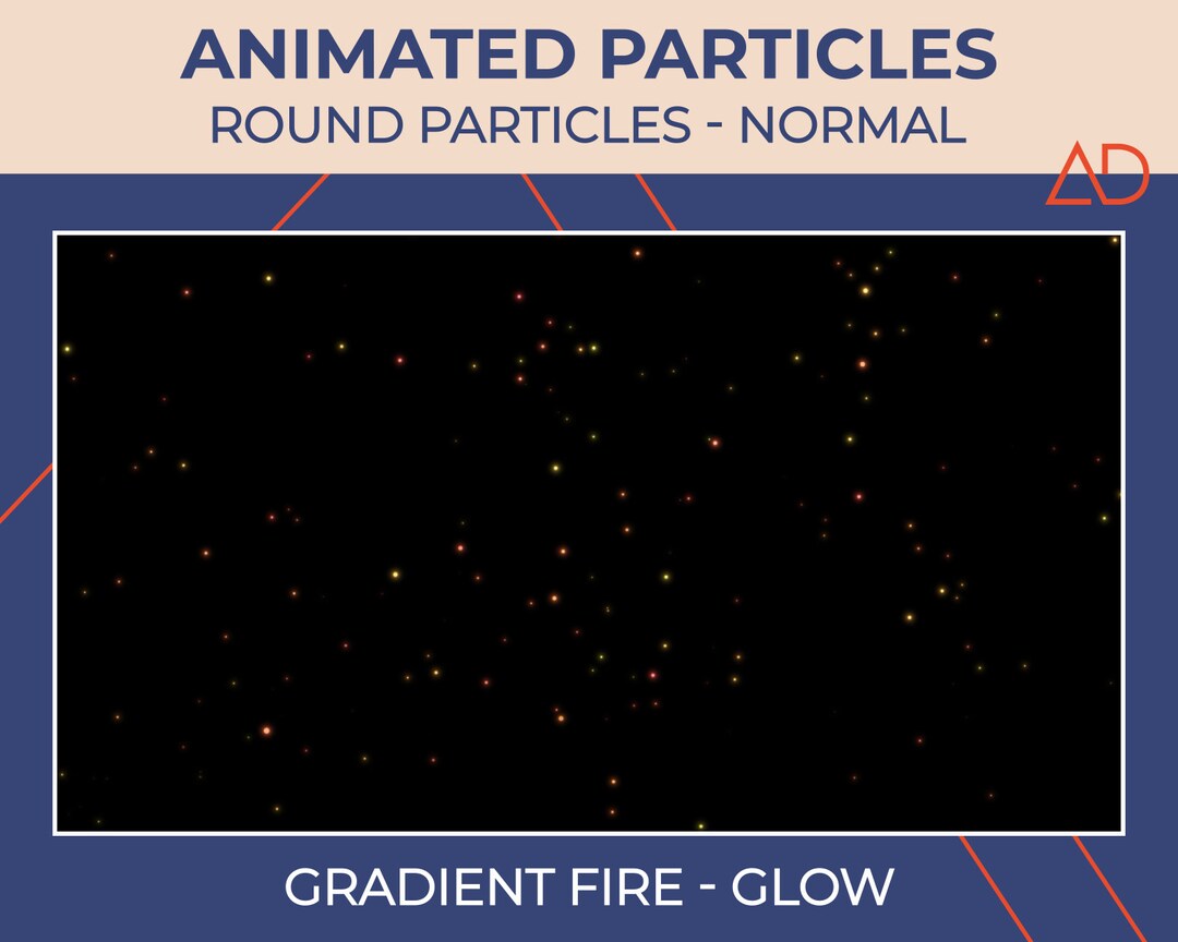 Animated Particles Round Particles Normal Gradient Fire Glow / Twitch ...