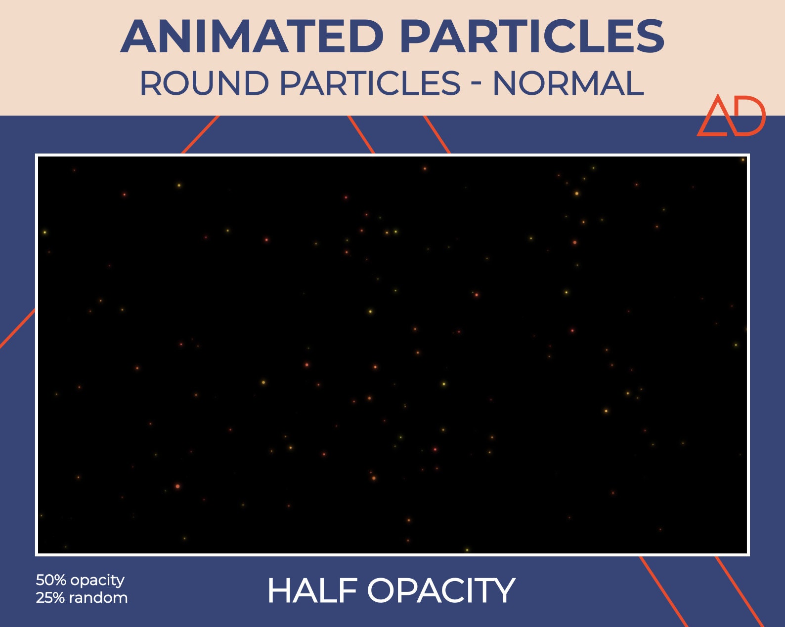 Animated Particles Round Particles Normal Gradient Fire Glow / Twitch ...