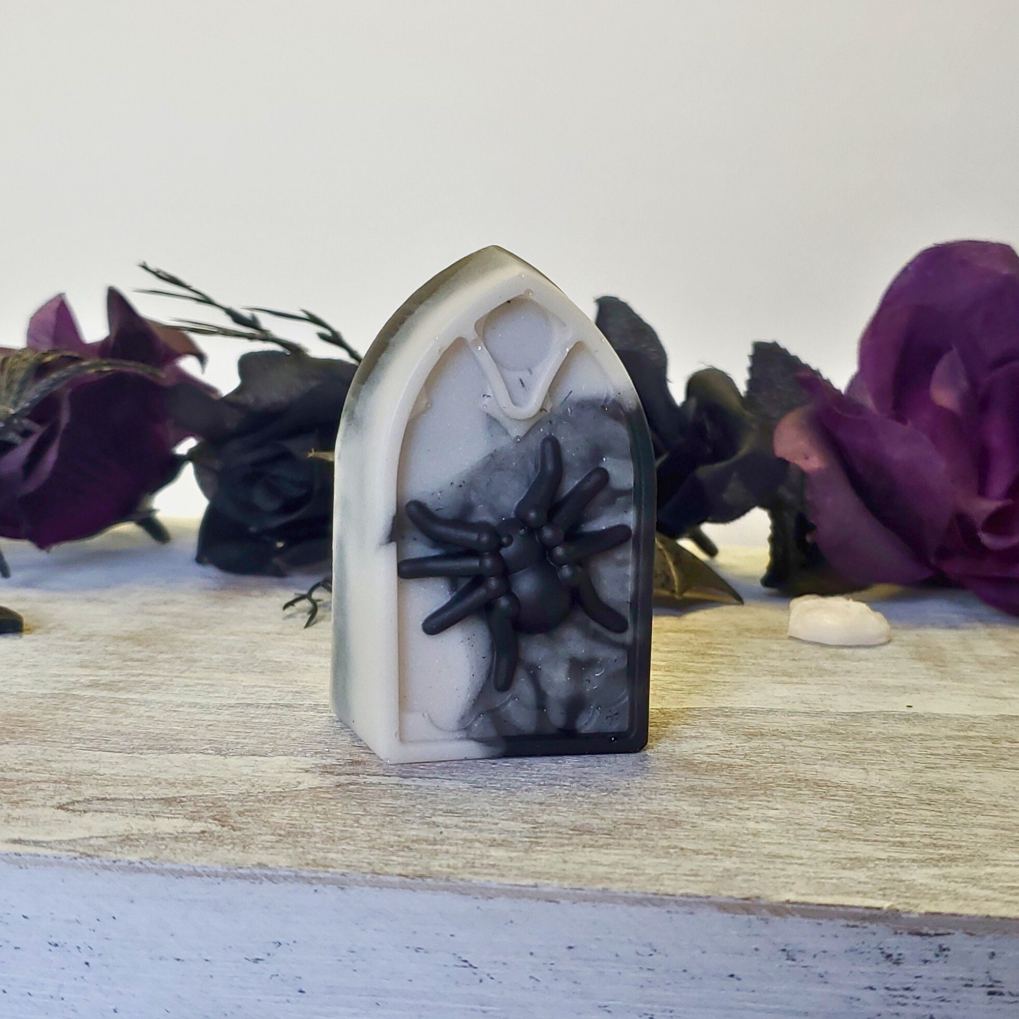 Handmade Gothic Gravestone: Marble Resin Halloween Decor - Etsy