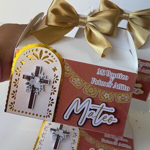 Cielito Lindo Inspired Favor Boxes Bautizo Baptism 1st Birthday Mi ...