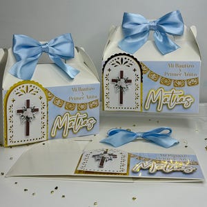 Cielito Lindo Inspired Favor Boxes Bautizo Baptism 1st Birthday Mi ...