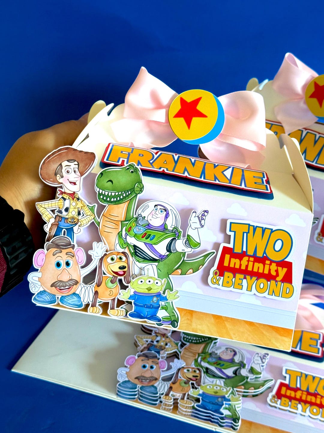 Toy Story Favor Boxes Two Infinity and Beyond Treat Boxes Girly Toy ...