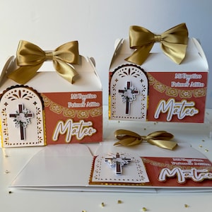 Cielito Lindo Inspired Favor Boxes Bautizo Baptism 1st Birthday Mi ...