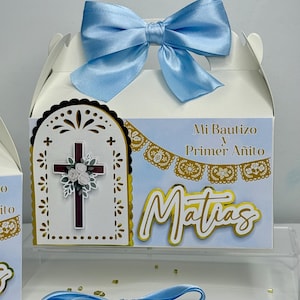 Cielito Lindo Inspired Favor Boxes Bautizo Baptism 1st Birthday Mi ...