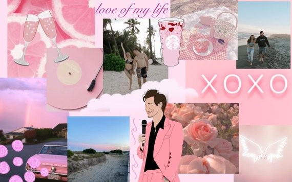 Digital Custom Wallpaper Collage college Work PC Desktop - Etsy