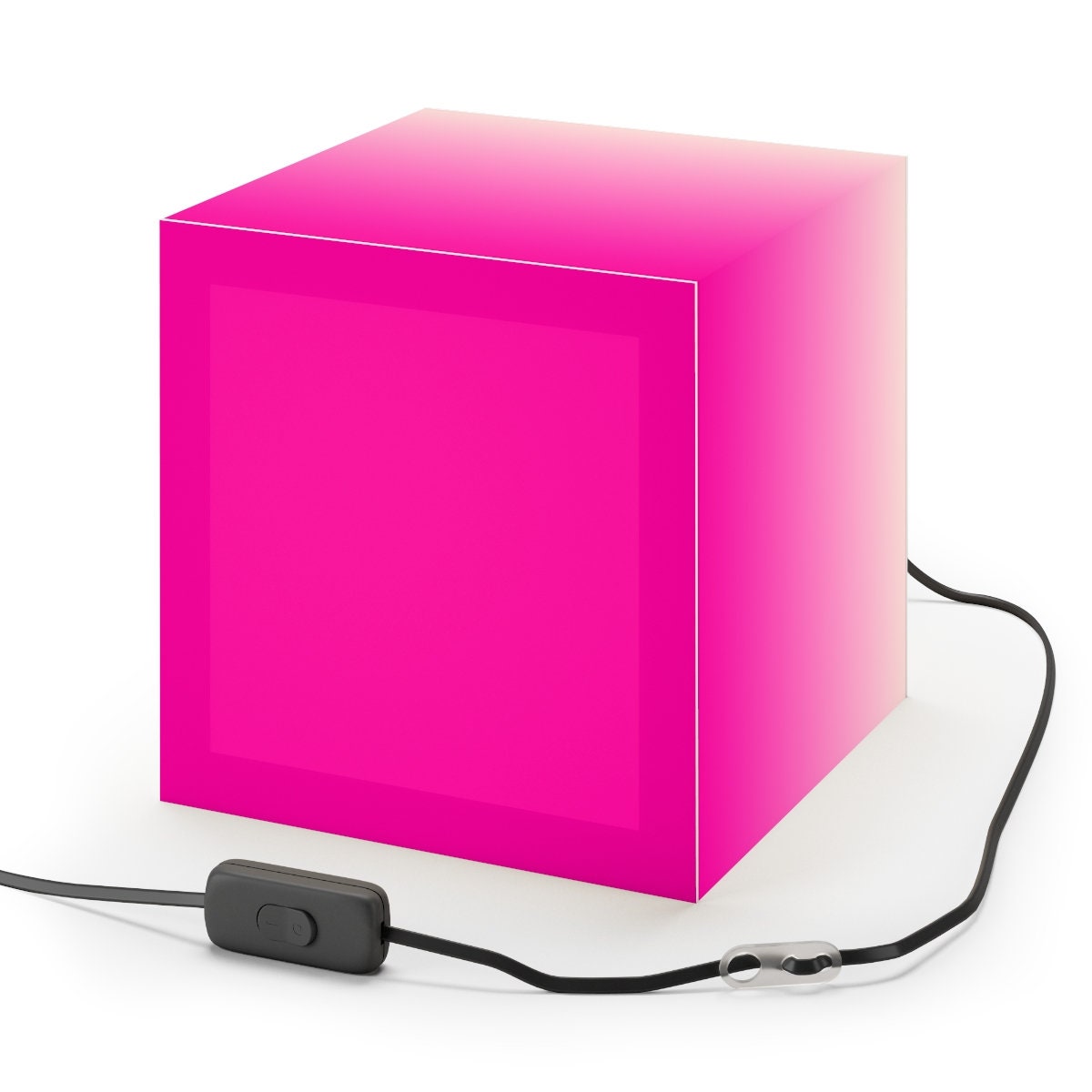 Hot Pink Fade Light Cube Lamp - Etsy