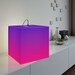 Hot Pink Fade Light Cube Lamp - Etsy