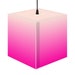 Hot Pink Fade Light Cube Lamp - Etsy