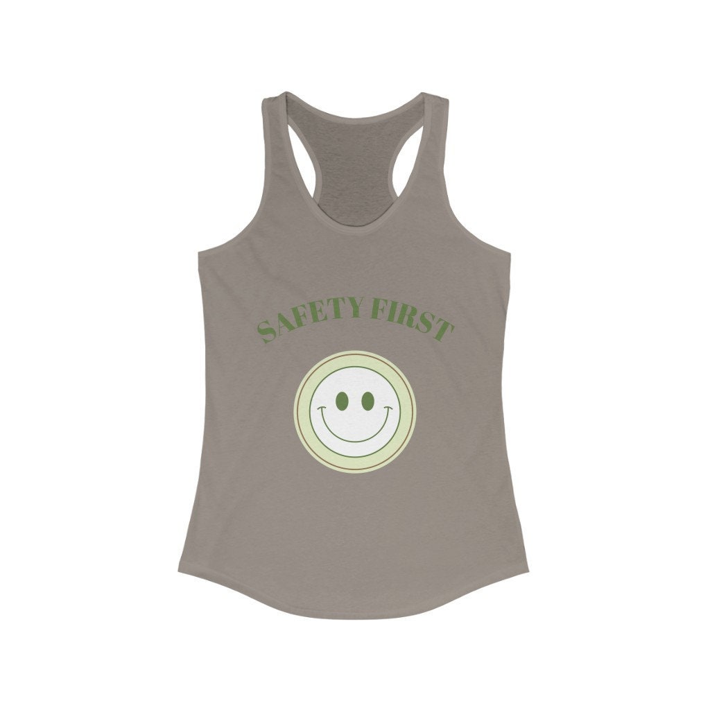Safety First Women's Racerback Tank - Etsy
