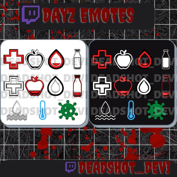 Dayz Twitch Emotes - Etsy