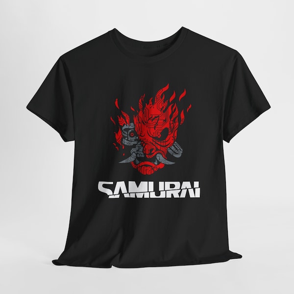 Cyberpunk 2077 Samurai Shirt - Etsy