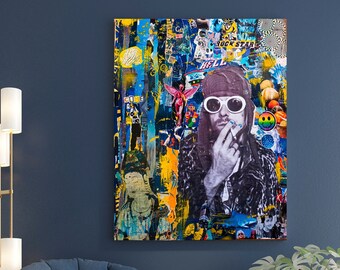 Nirvana Collage Art - Etsy