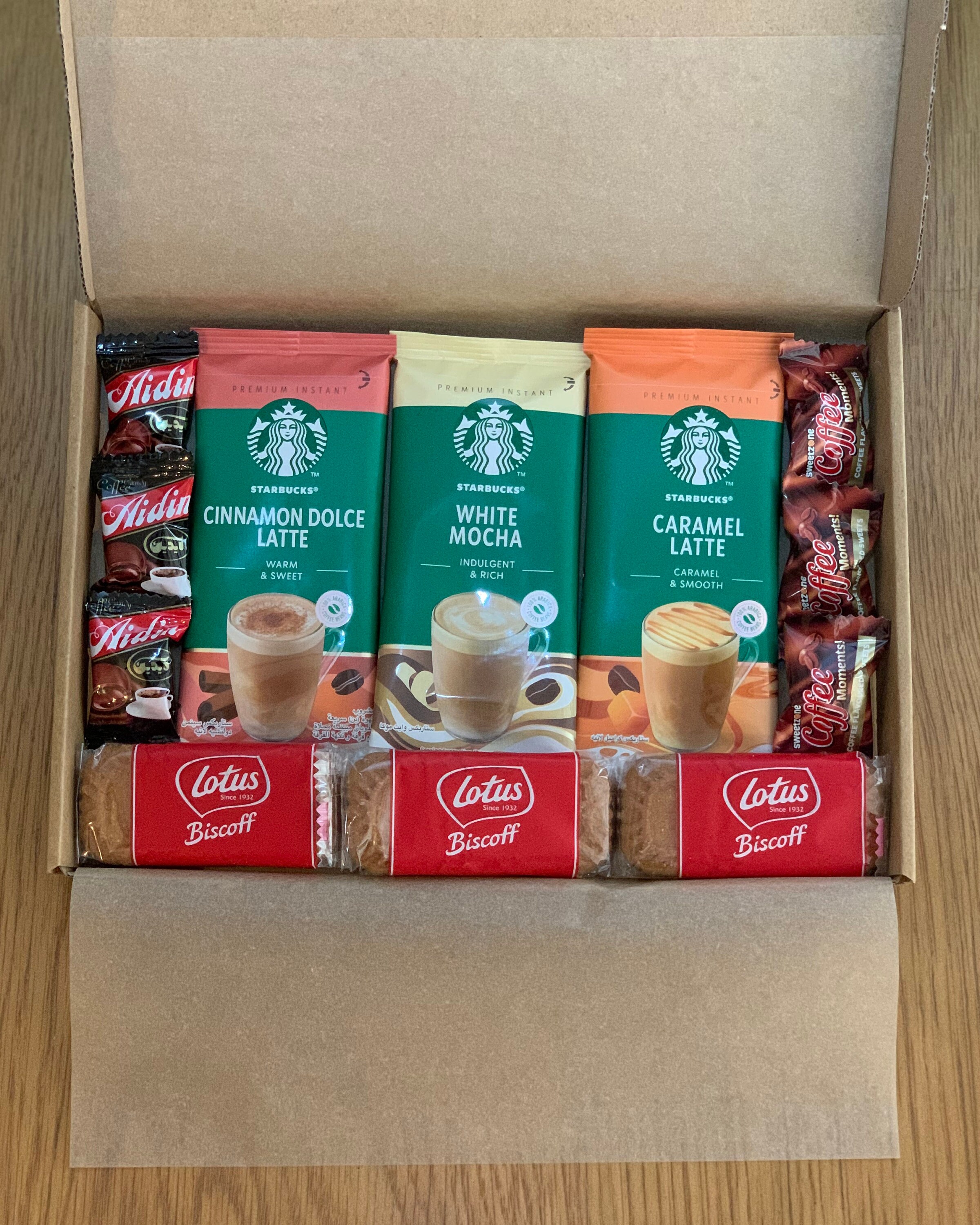 Starbucks Latte Lovers Hamper Treat Box Coffee Sweets & - Etsy UK