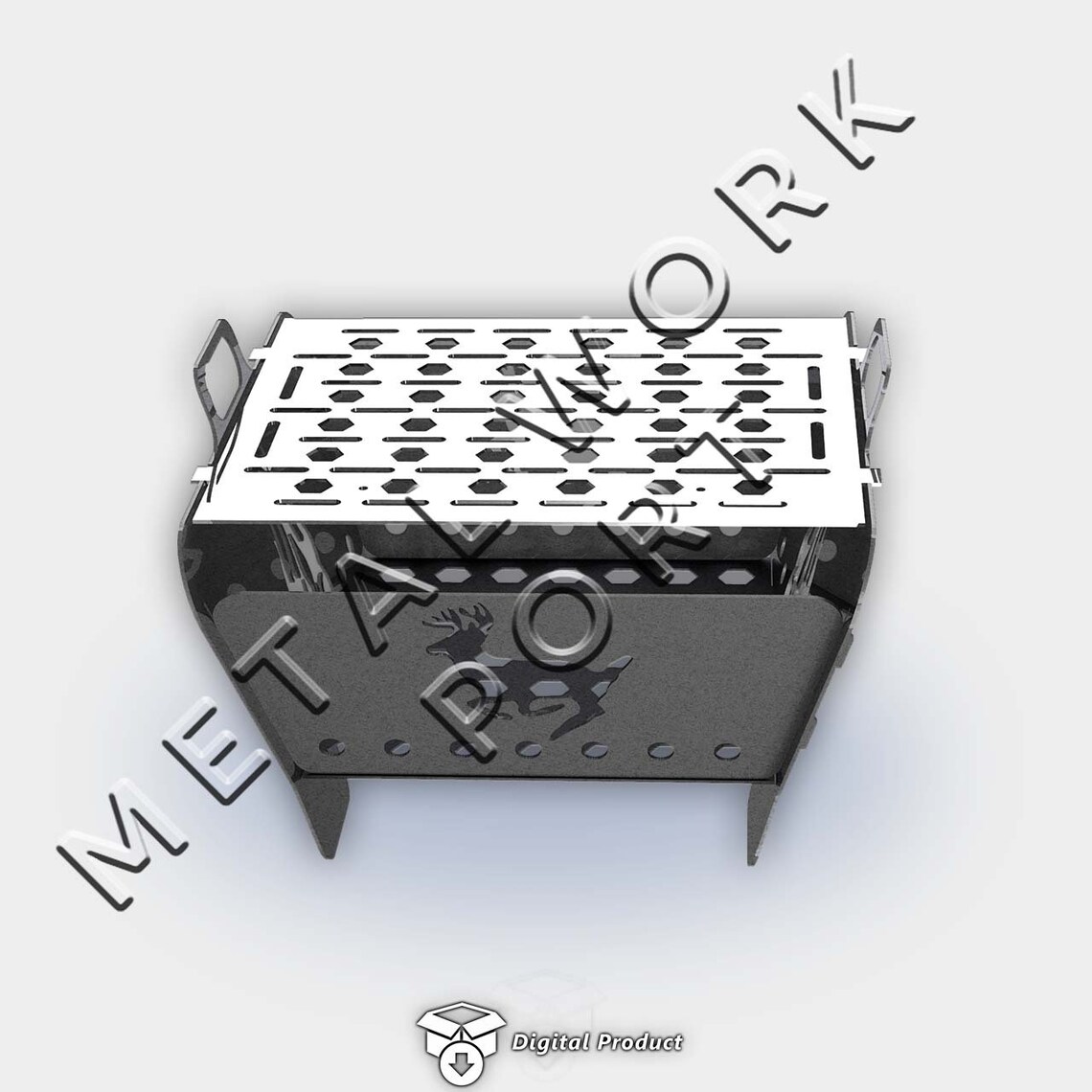 Barbeque Dxf, Outdoor Bbq Dxf Files, Collapsible Fire Pit, Bbq, Laser ...
