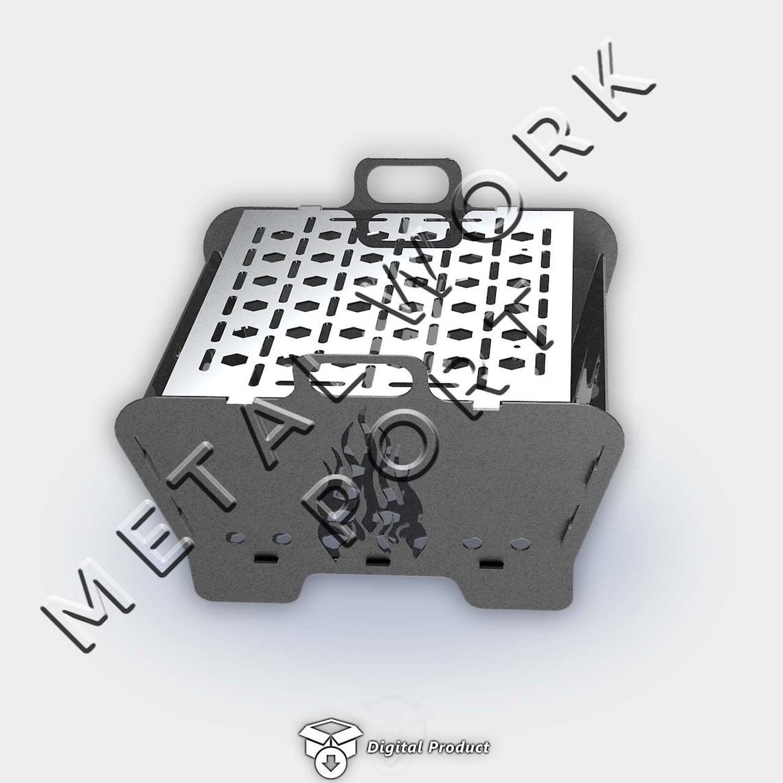 Barbeque Dxf, Outdoor Bbq Dxf Files, Collapsible Fire Pit, Bbq, Laser ...