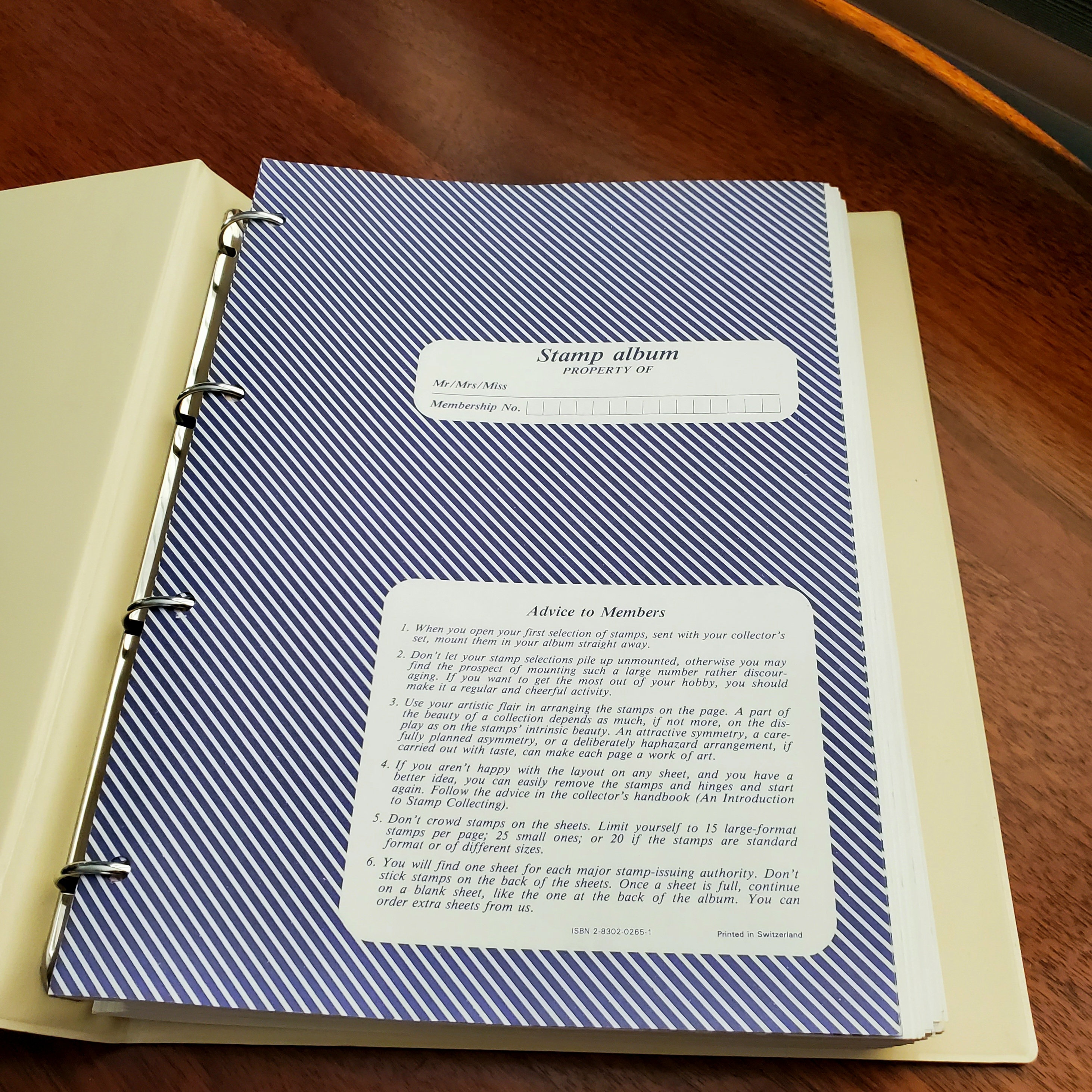 Stamp Collectors Book - Etsy