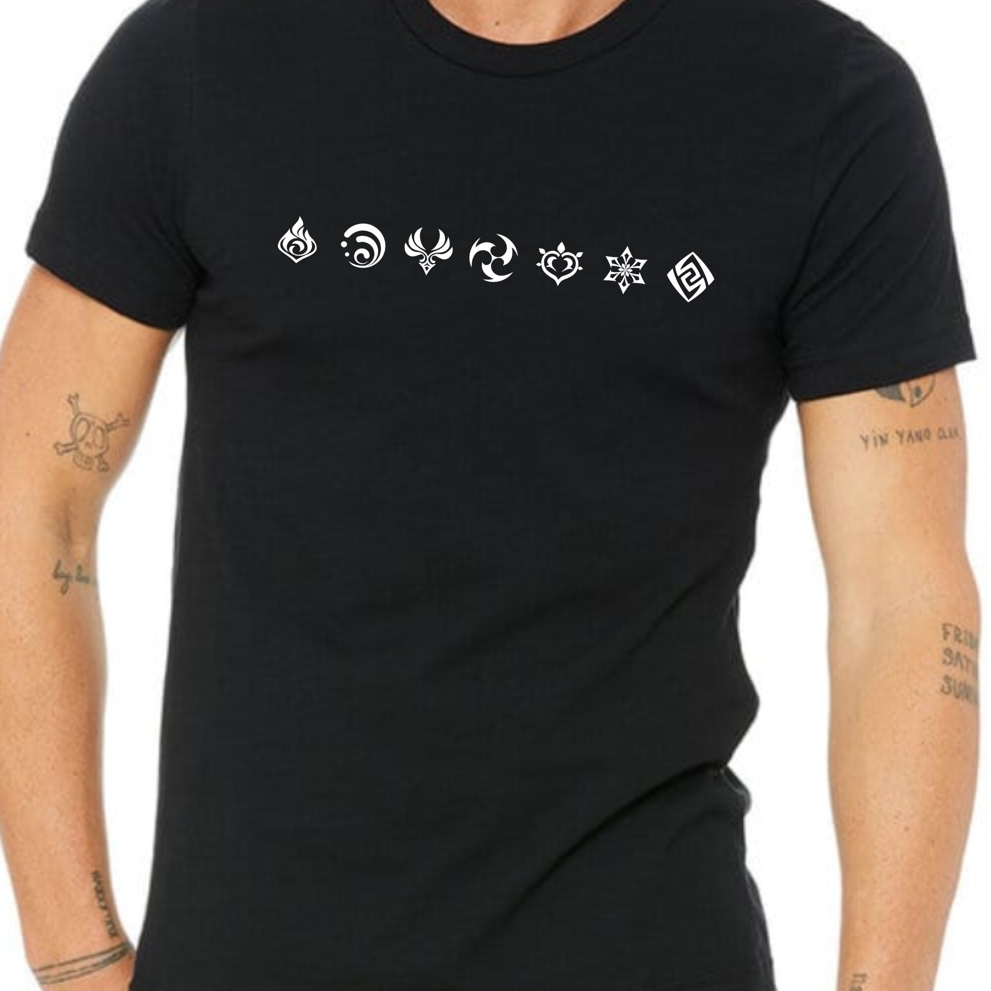 Genshin Impact Shirt Minimalist - Etsy