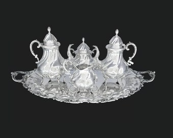 Silver Tea Set - Etsy