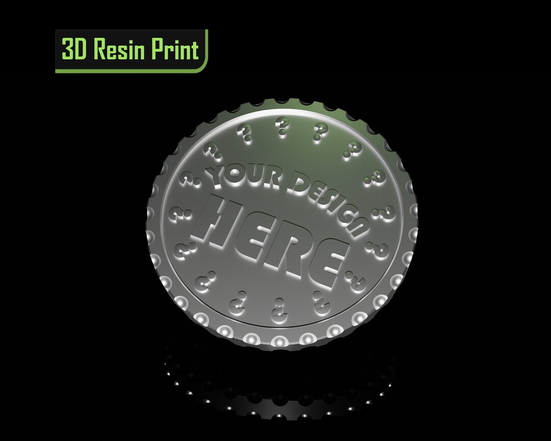 Custom 3D Printed Coins and Tokens - Etsy