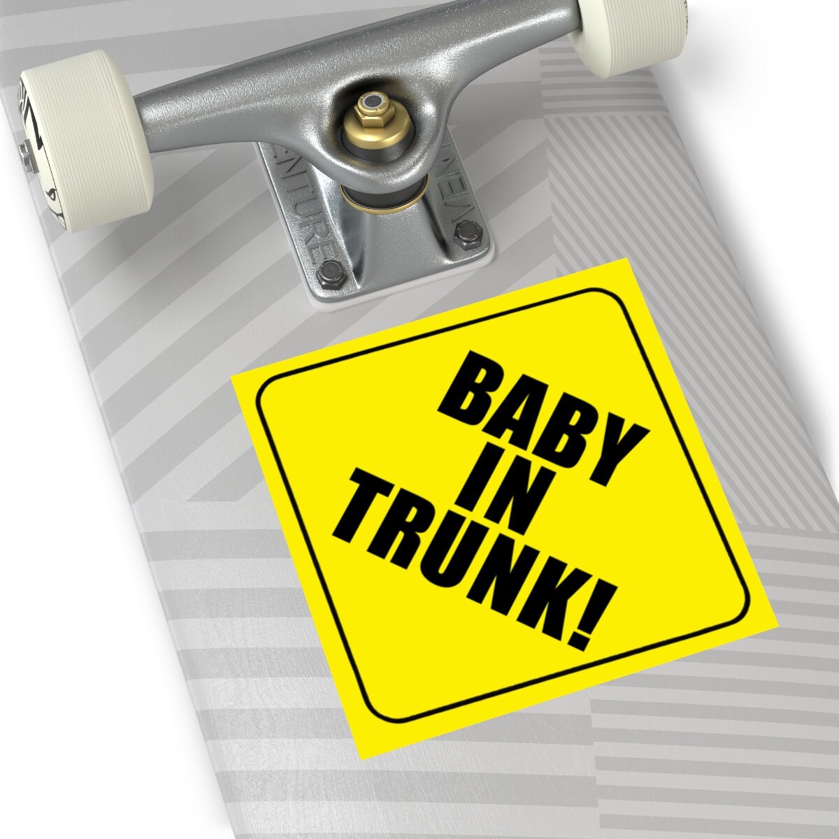 Baby in Trunk! Window Sticker - Etsy