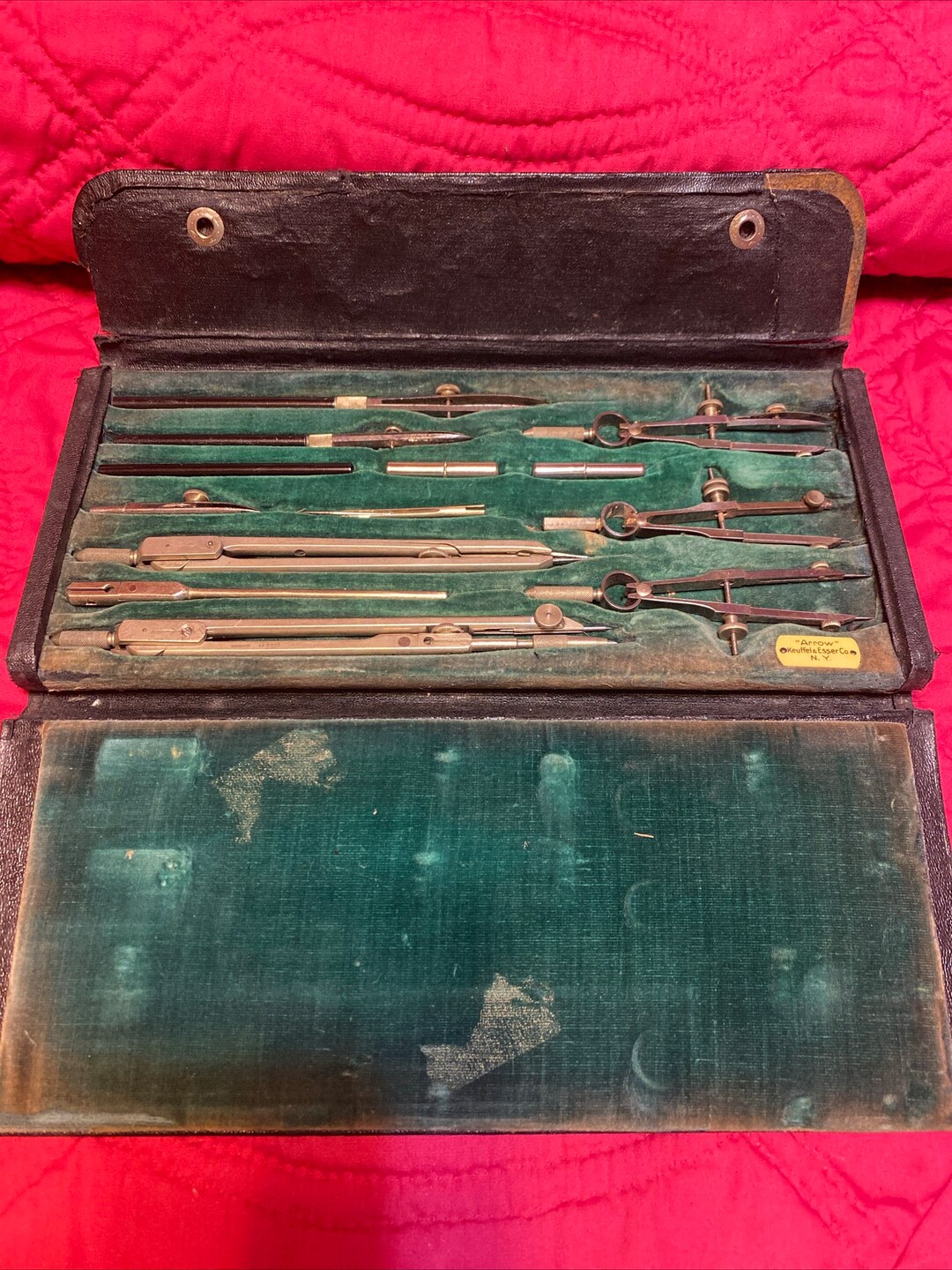 1900s Drafting Set - Etsy