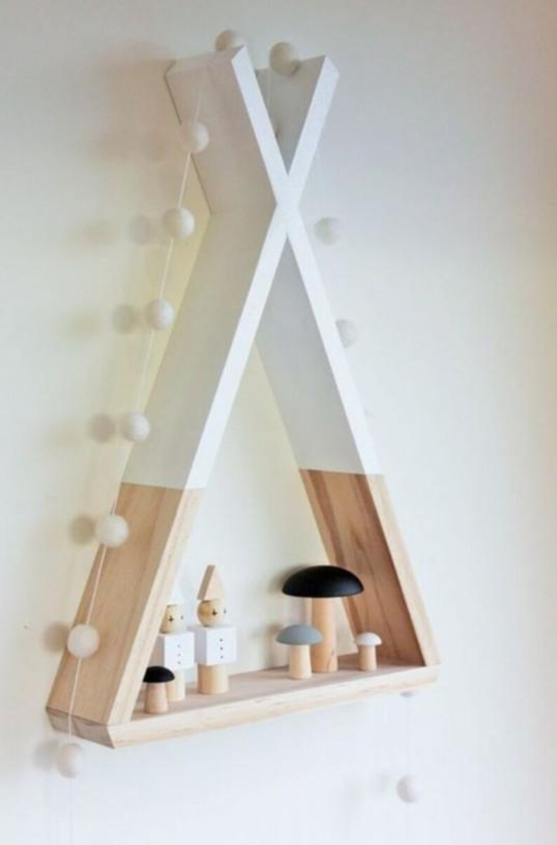 Stylish Children’s Room Wall Shelf - Perfect for Books and Toys - Etsy