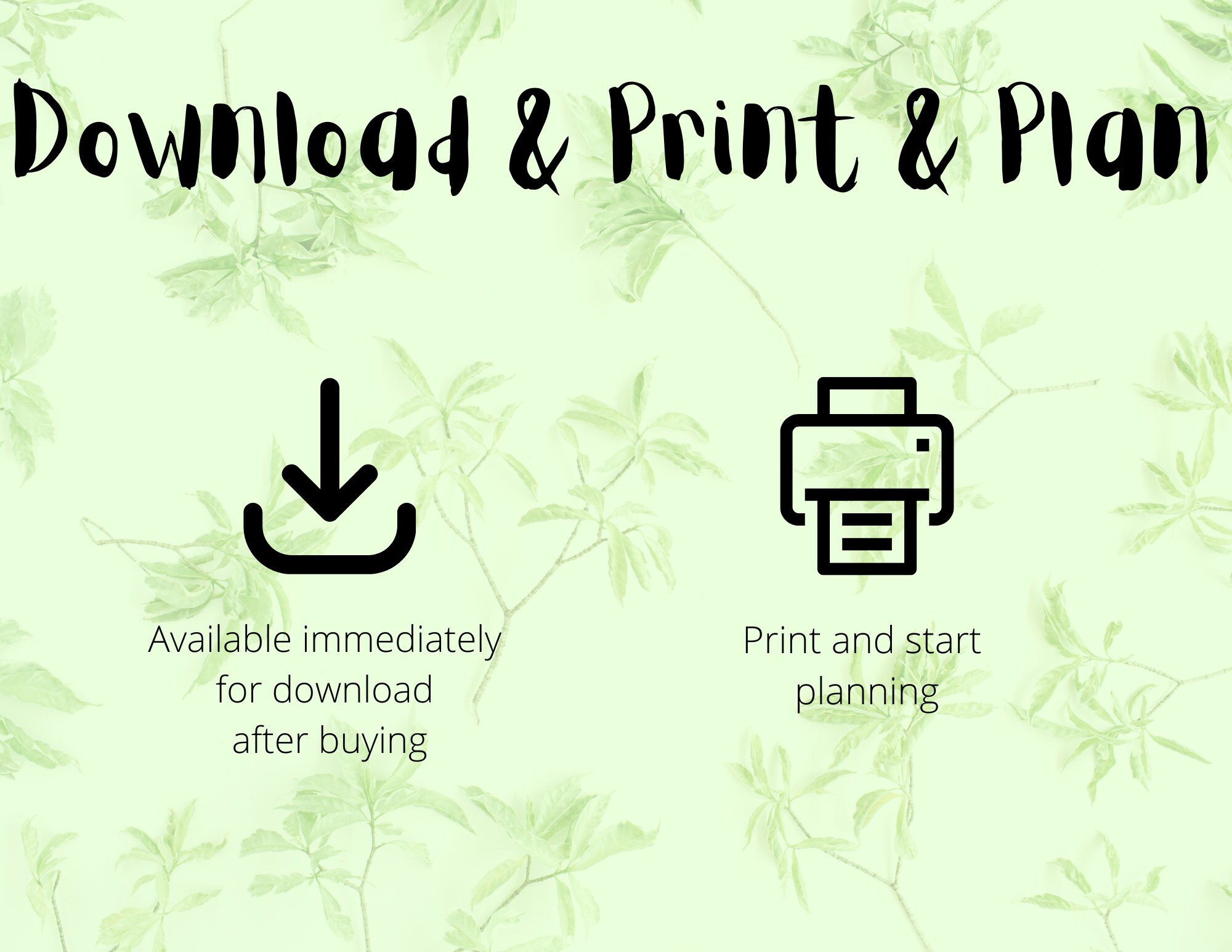 PRINTABLE DAILY PLANNER | Productivity Template | Plan a Day | Pdf - Etsy