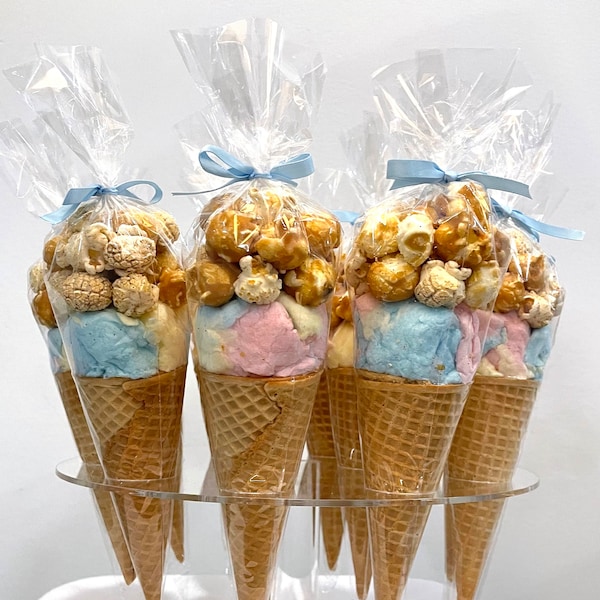 Popcorn Cones - Etsy