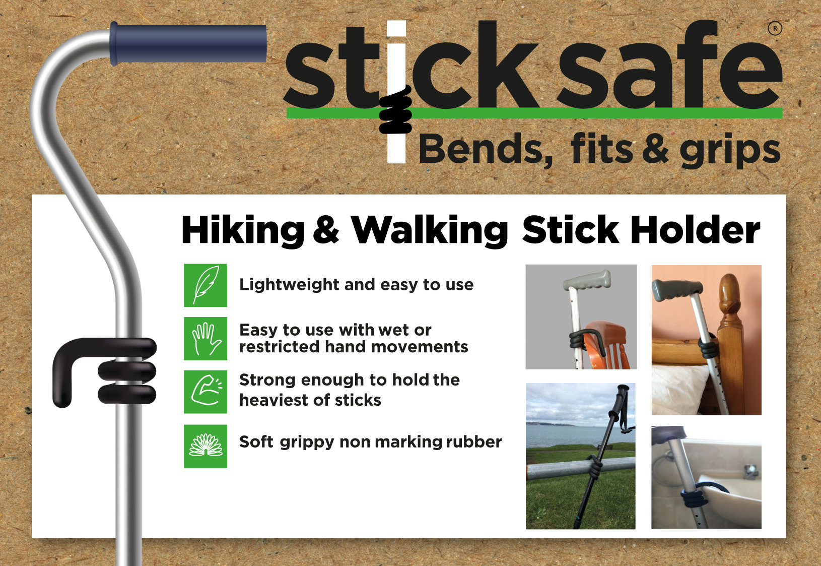 Stick Safe. Stick on the Floor Not Any More. - Etsy