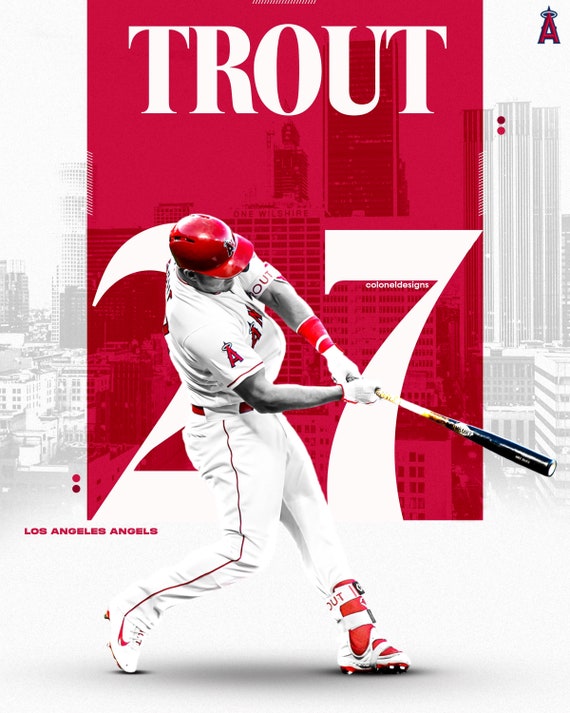 Mike Trout Poster
