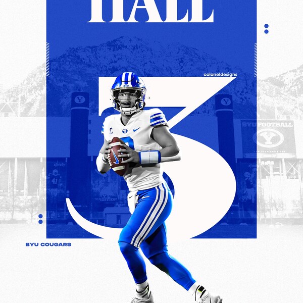Byu Football - Etsy