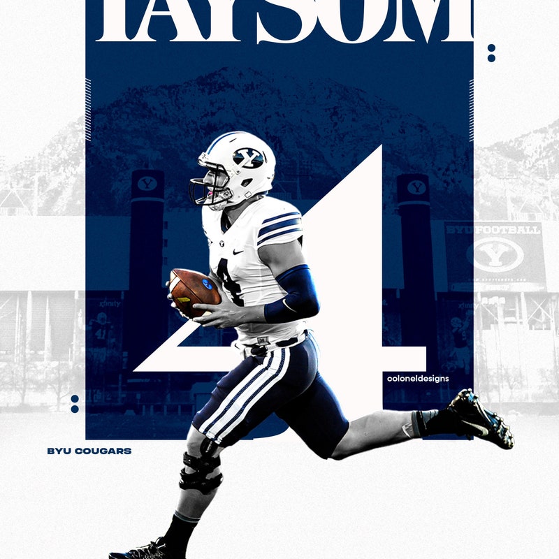Byu Football - Etsy
