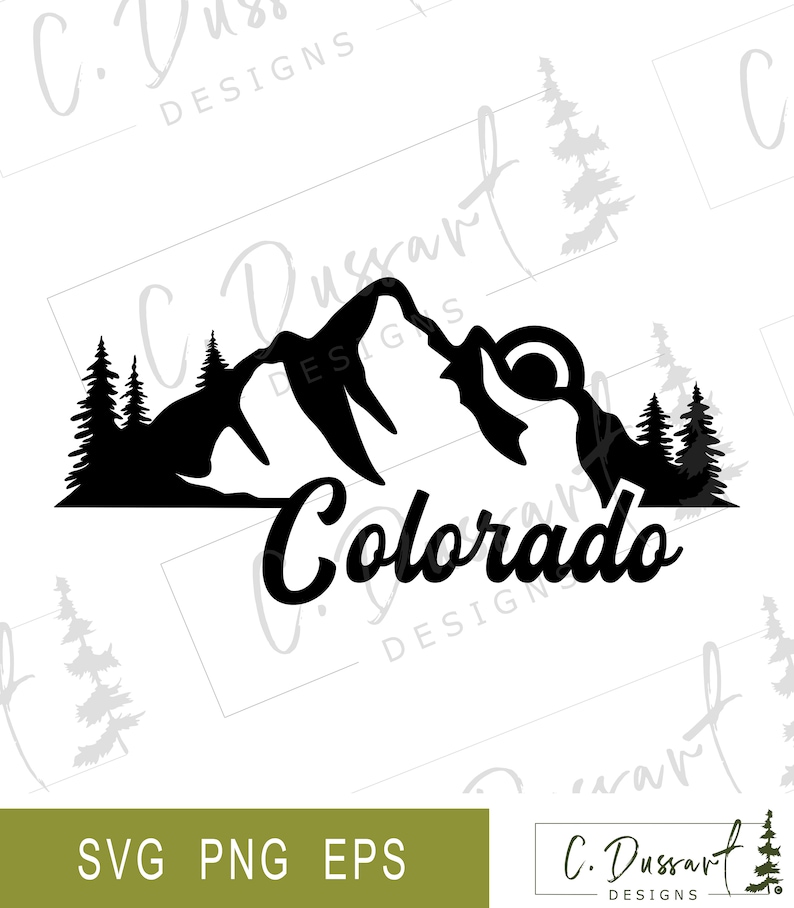 State of Colorado SVG | Wall Art Car Decal Decor T-shirt | Cricut ...