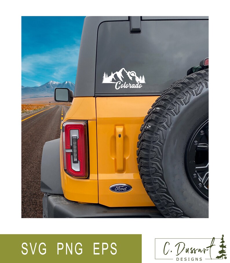 State of Colorado SVG Wall Art Car Decal Decor T-shirt - Etsy