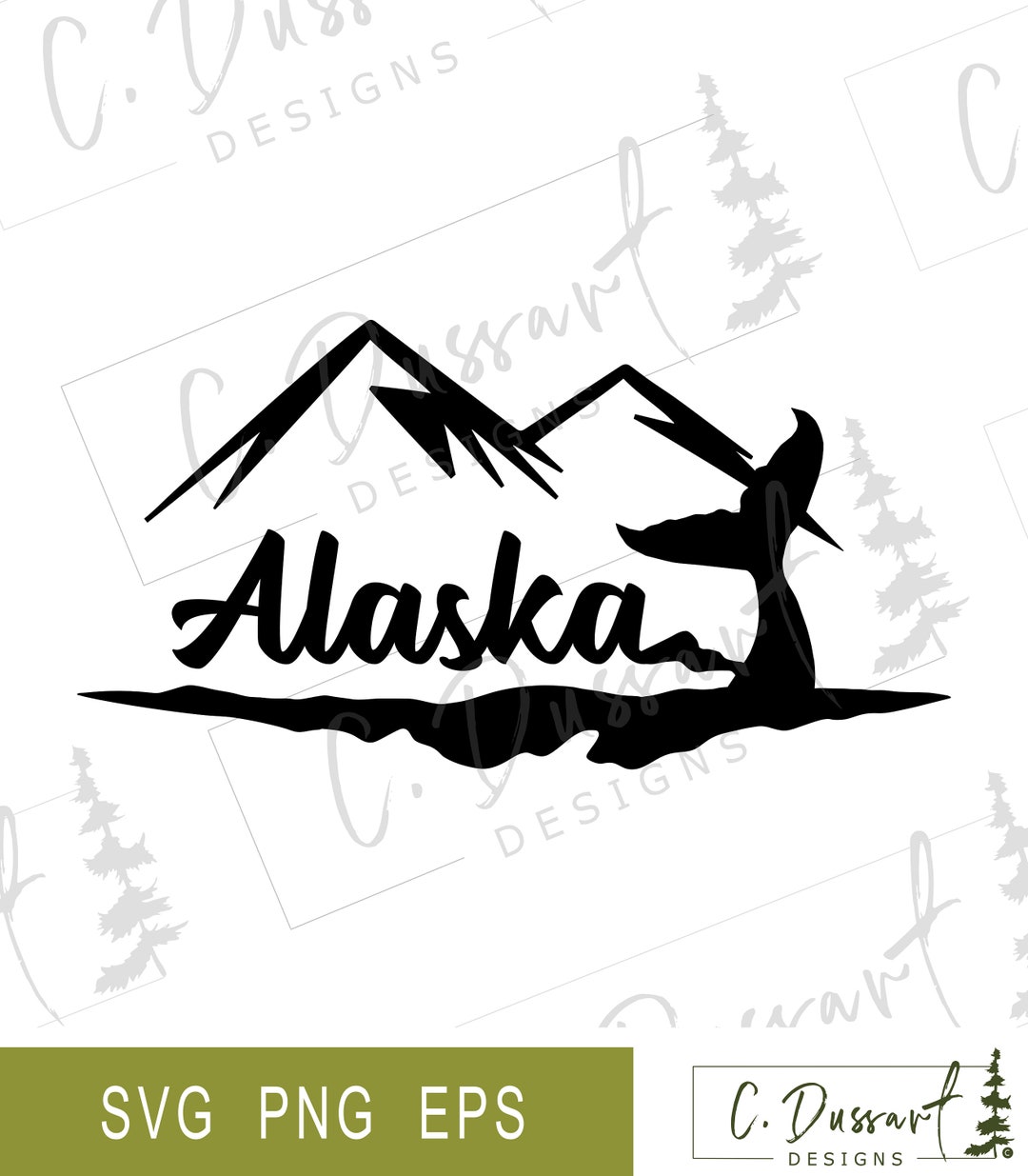State of Alaska SVG | Wall Art Car Decal Decor T-shirt | Cricut ...
