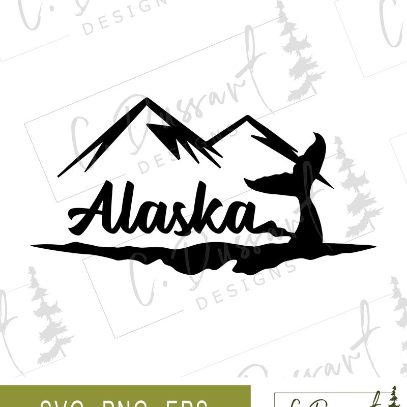 Alaska Car Decal - Etsy