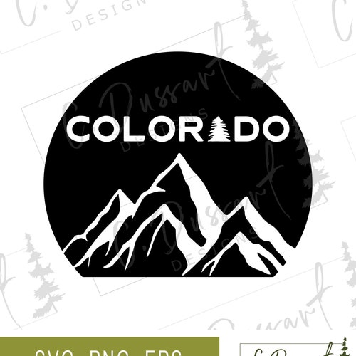 State of Colorado SVG Wall Art Car Decal Decor T-shirt - Etsy