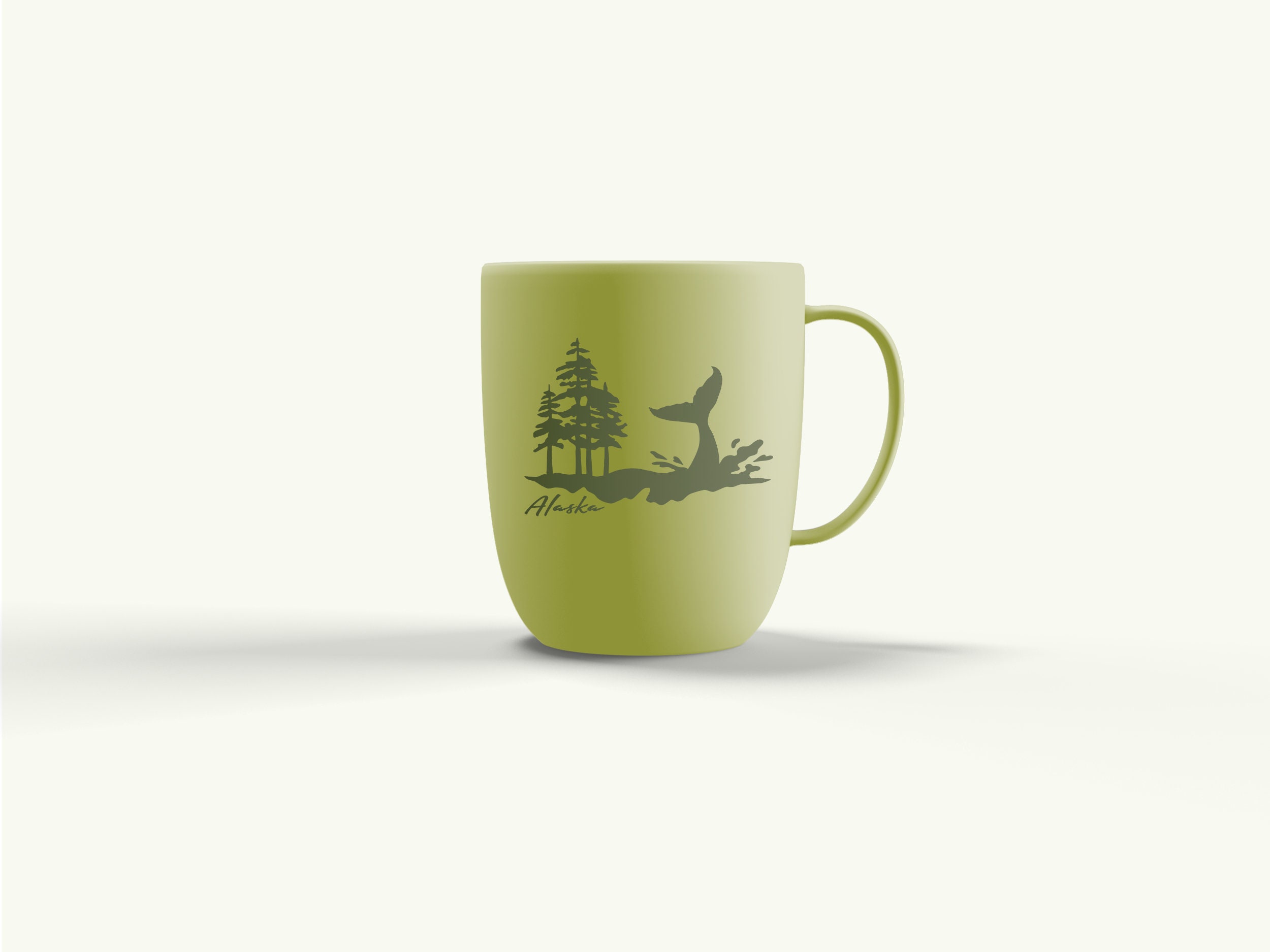 Alaska Whale Splash SVG Wall Art Car Decal Decor T-shirt Cricut ...