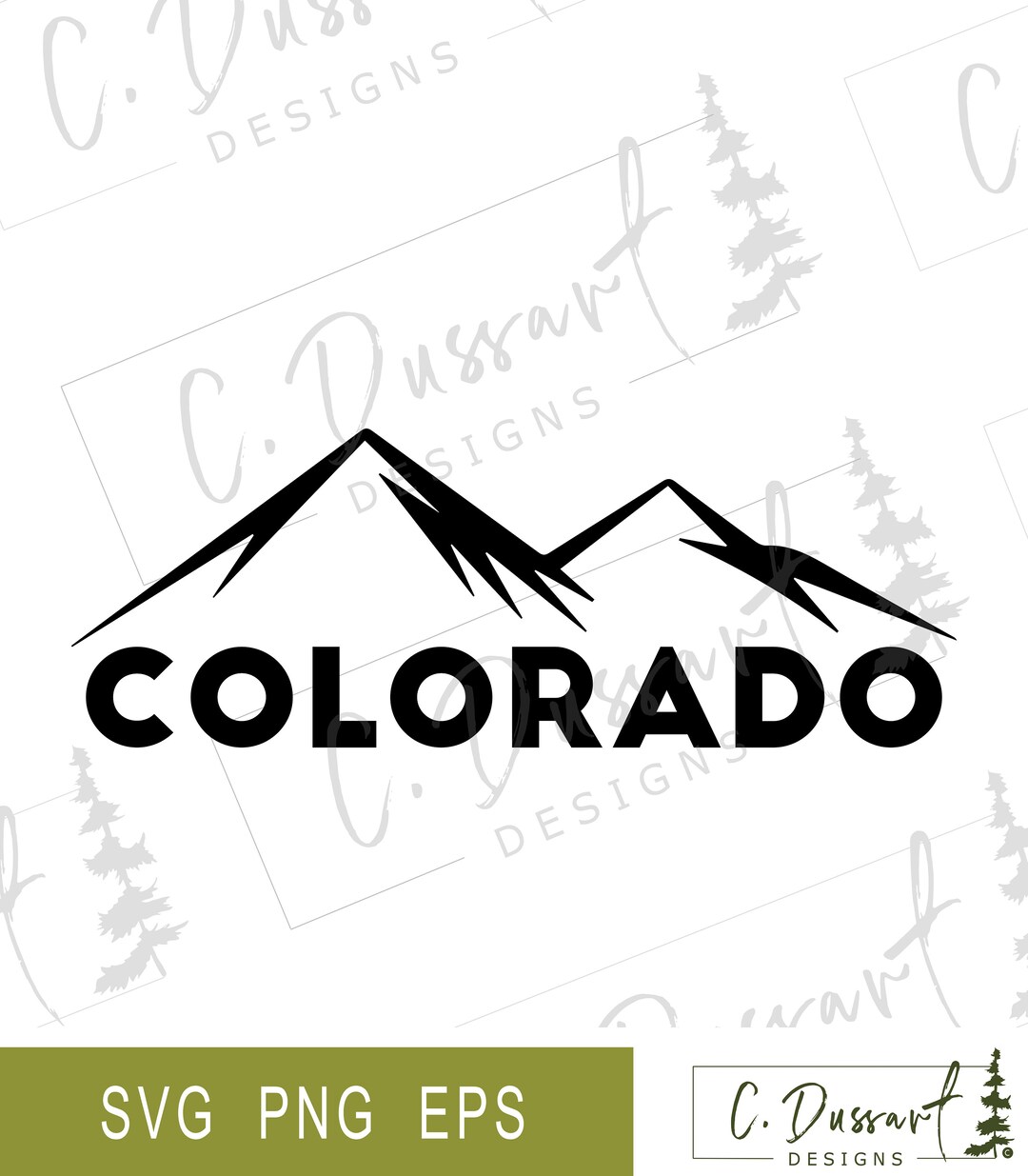 State of Colorado SVG | Wall Art Car Decal Decor T-shirt | Cricut ...