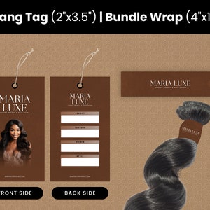 Hair Branding Kit | Hairstylist & Hair Boutique Brand Kit | Brown ...