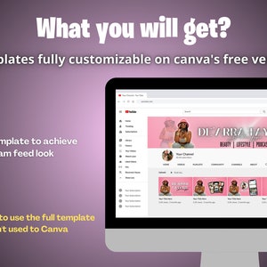 Animated Intro & Outro, Banner | Trendy | Editable Canva Template - Etsy