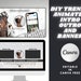 Animated Intro & Outro, Banner | Trendy | Editable Canva Template - Etsy