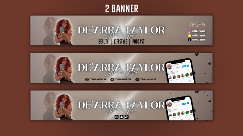 Animated Intro & Outro Banner Trendy Editable Canva - Etsy