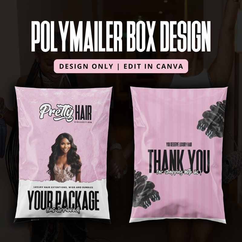 Template Polymailer Custom - Etsy UK