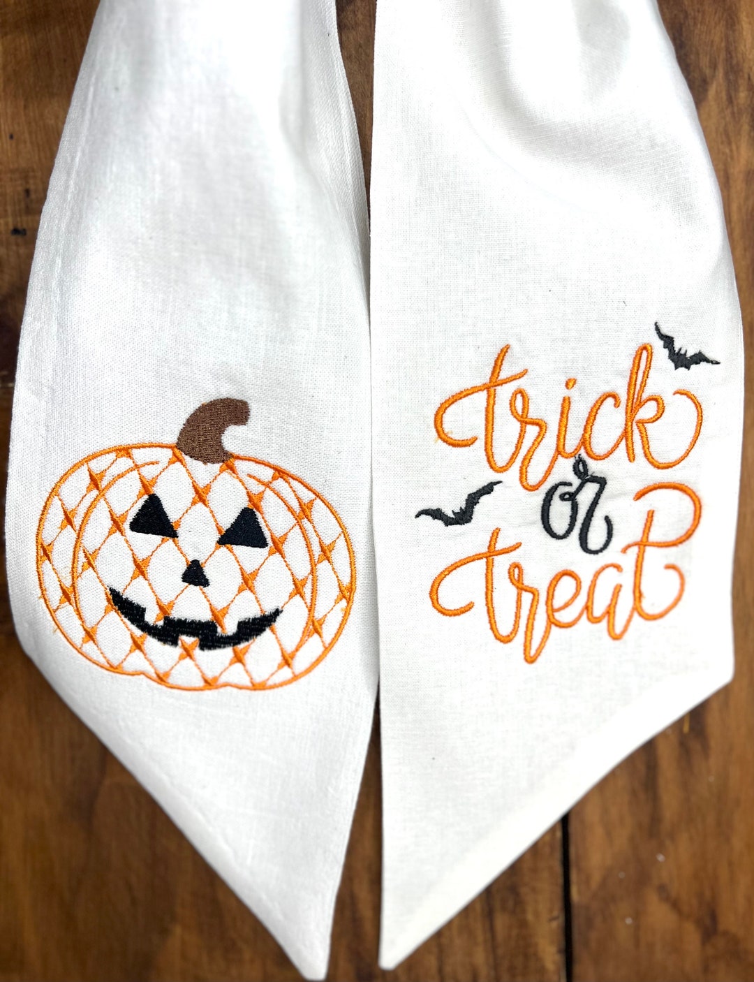 Halloween Jack O Lantern Wreath Sash - Etsy